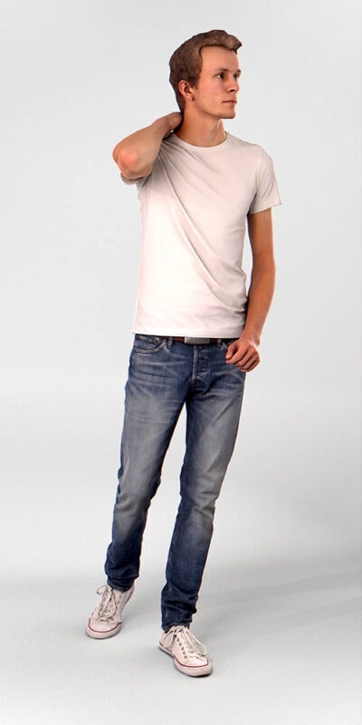 Posed, Rigged & Animated 3D People Shop | RENDERPEOPLE