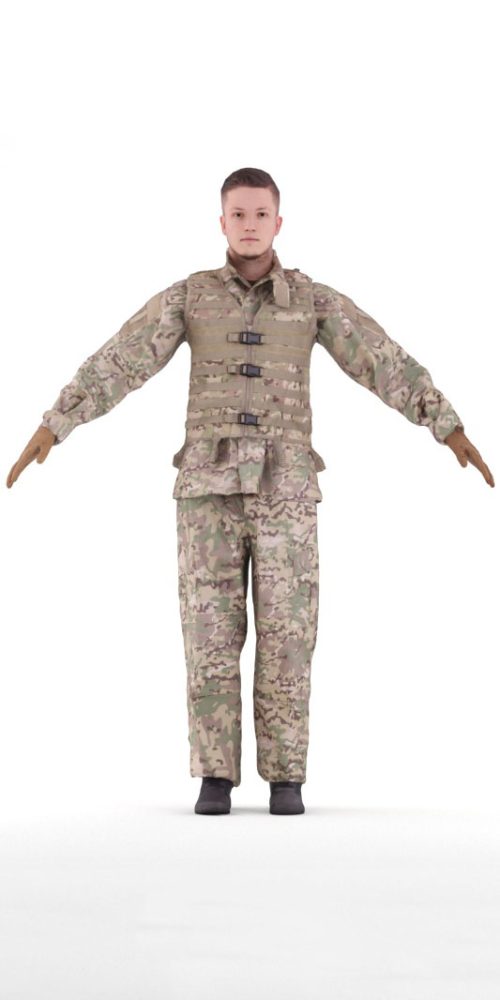 Scanned 3D Rigged People | RENDERPEOPLE