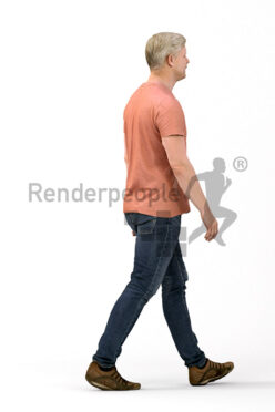 Arthur 4D 002 Walking | RENDERPEOPLE