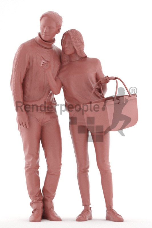 Isabelle & Mason Posed 007 | RENDERPEOPLE