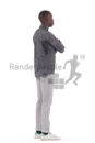 Jamal Animated 002 Standing | RENDERPEOPLE
