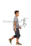 Koji Animated 004 Walking | RENDERPEOPLE