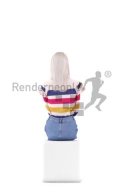 Maya Posed 002 | RENDERPEOPLE