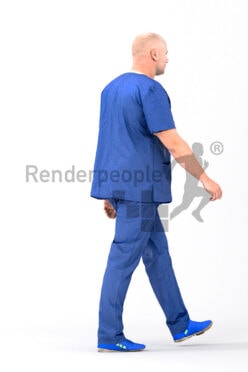 Mirko 4D 001 Walking | RENDERPEOPLE