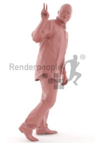 Ray Posed 012 | RENDERPEOPLE