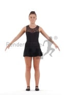 Ricarda Rigged 001 | RENDERPEOPLE
