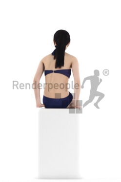 Rin Posed 012 | RENDERPEOPLE