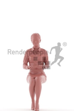 Rin Posed 015 | RENDERPEOPLE