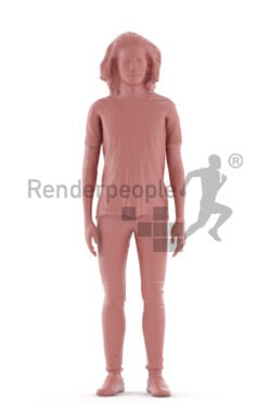 Sam Animated 002 Talking | RENDERPEOPLE