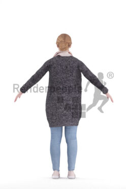 Sharon Rigged 004 | RENDERPEOPLE