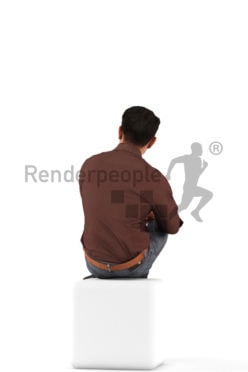 Shawn Posed 034 | RENDERPEOPLE