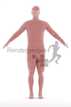 Simon Rigged 007 | RENDERPEOPLE