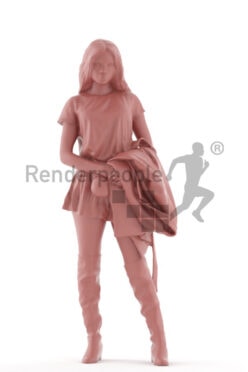 Tiffany Posed 004 | RENDERPEOPLE