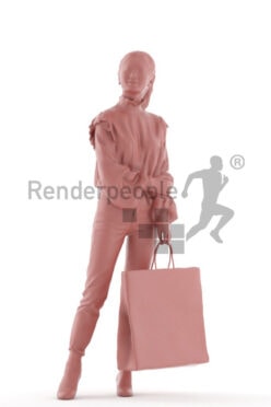 Yumiko Posed 009 | RENDERPEOPLE